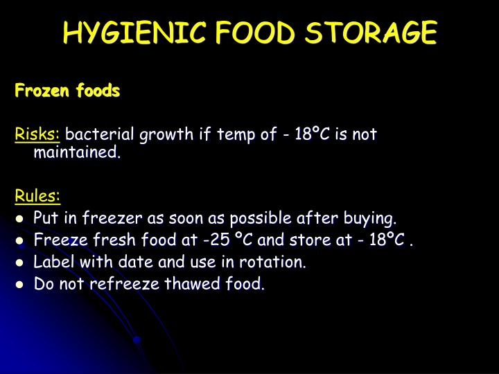 PPT - FOOD SAFETY & HYGIENE PowerPoint Presentation - ID:3679033