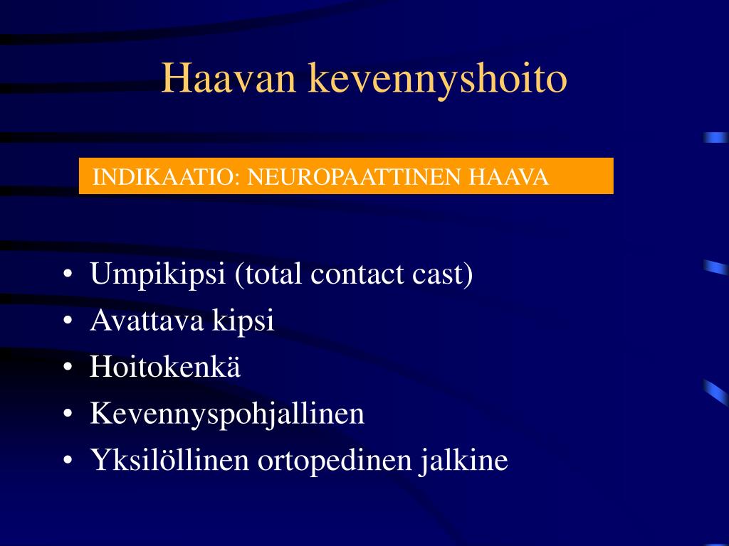 PPT - Diabeettisen jalan kudosvaurioiden luokitus ja hoito PowerPoint ...