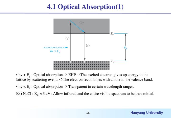 PPT - Chapter 4 Excess Carriers in Semiconductors PowerPoint ...