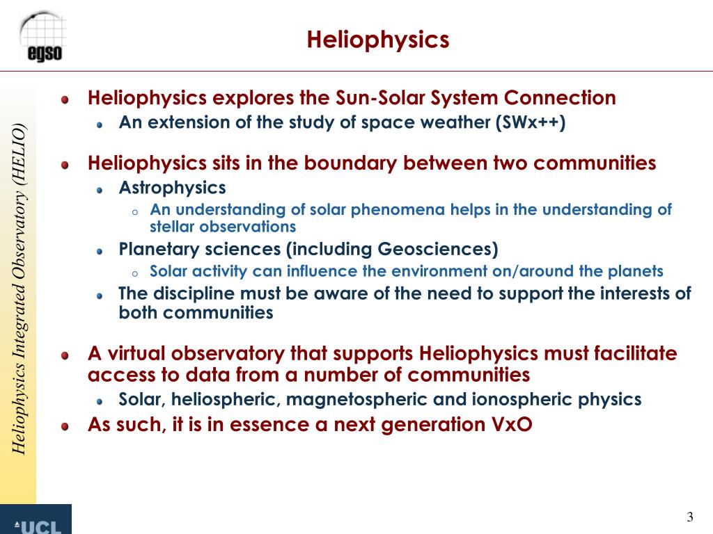 PPT - Issues related to designing a VO for Heliophysics PowerPoint ...