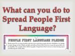 PPT - People First Language PowerPoint Presentation - ID:3682002