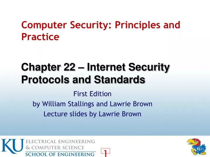 PPT - Computer Security: Principles and Practice PowerPoint ...