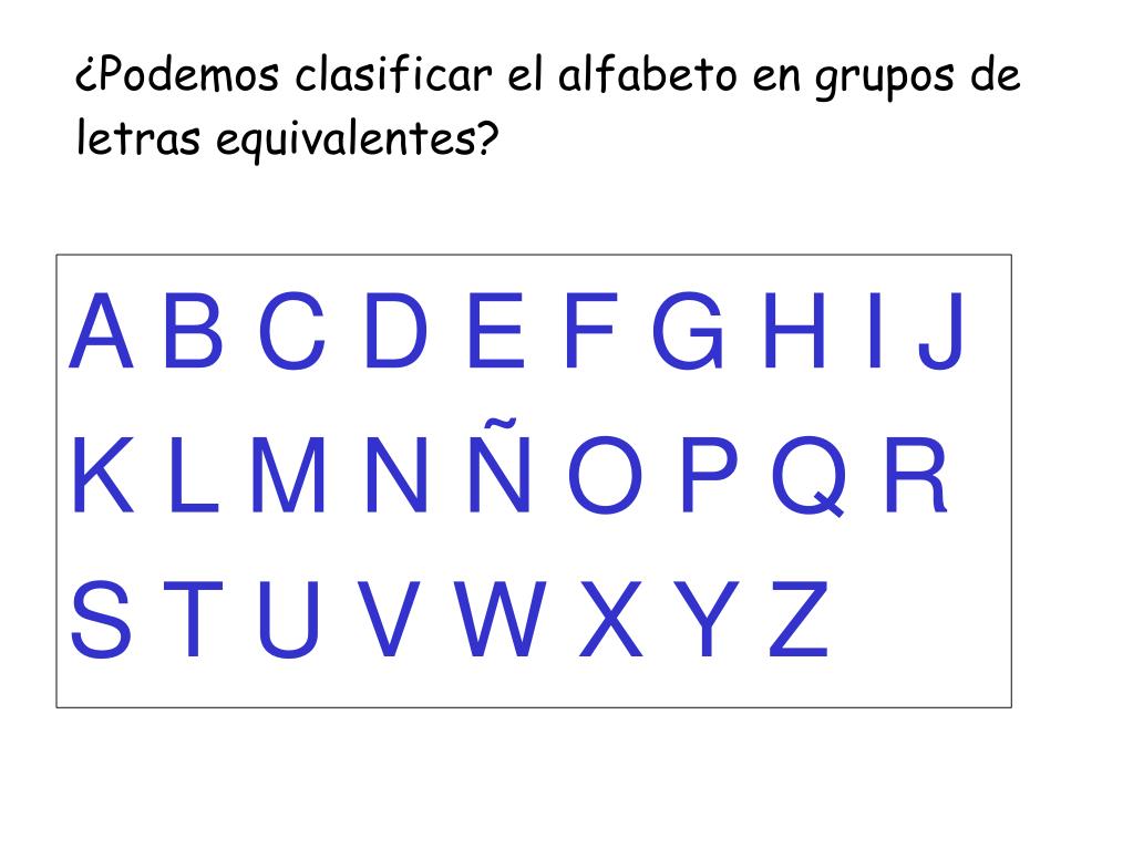 PPT - Para un topólogo, hay muchas letras que son equivalentes ...