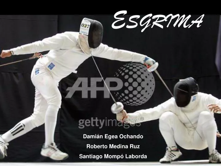 PPT - E SGRIMA PowerPoint Presentation, free download - ID:3683089