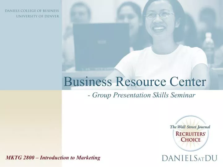 PPT - Business Resource Center PowerPoint Presentation, free download ...