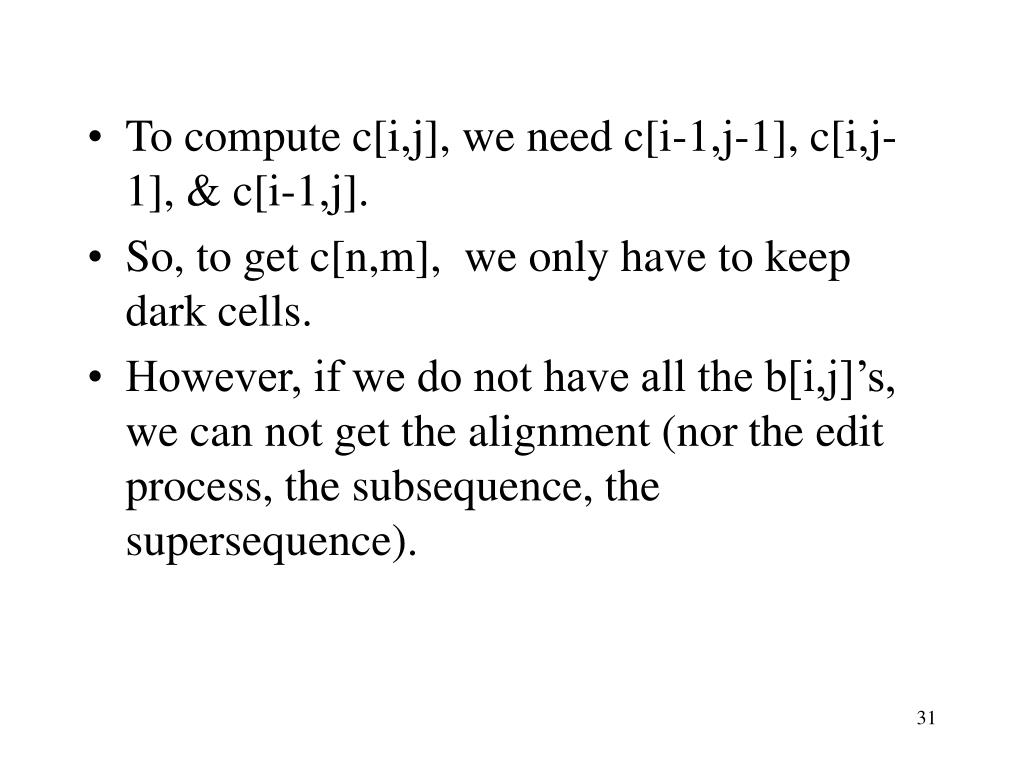 Ppt Dynamic Programming Algorithms For All Pairs Shortest Path And Longest Common Subsequences