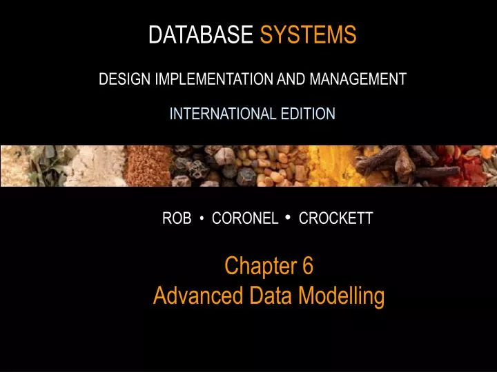 PPT - Chapter 6 Advanced Data Modelling PowerPoint Presentation, free ...