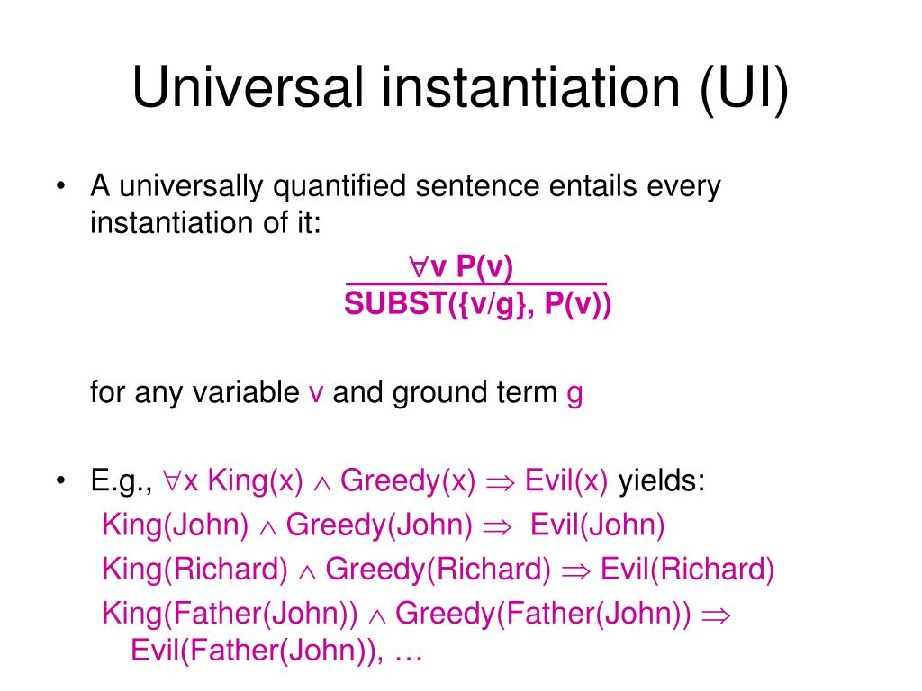 PPT - Inference in FOL PowerPoint Presentation, free download - ID:3685944 PPT - Inference in FOL PowerPoint Presentation, free download - ID:3685944
