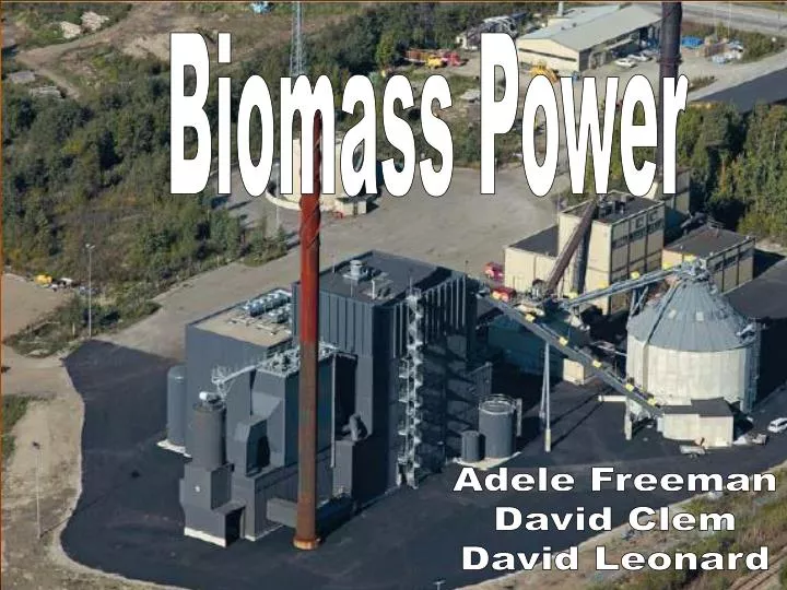 PPT - Biomass Power PowerPoint Presentation, free download - ID:3685999