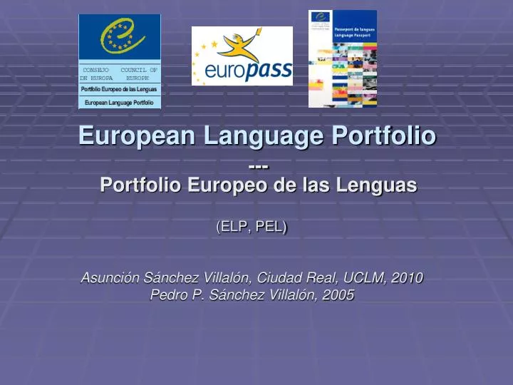 PPT - European Language Portfolio PowerPoint Presentation, free ...