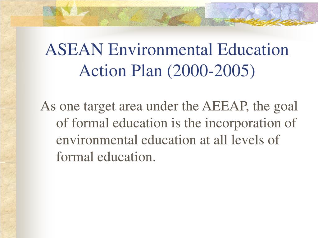 PPT - Status, Issues and Recommendations on Environmental Education ...