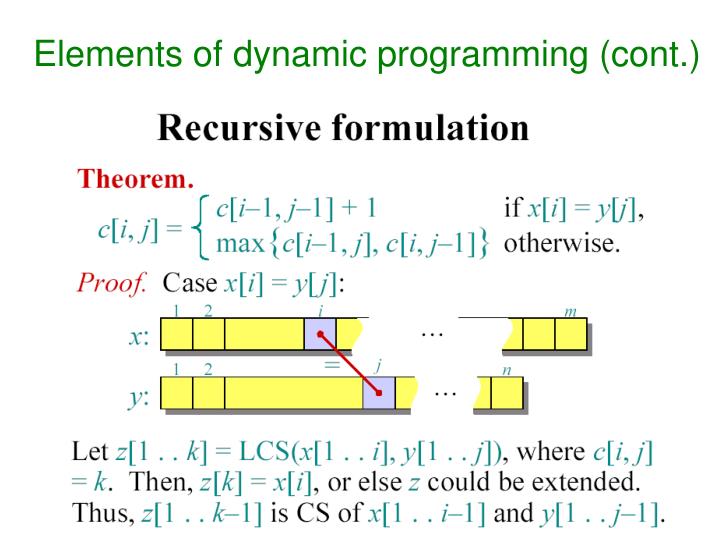 PPT - Dynamic Programming PowerPoint Presentation - ID:3687406