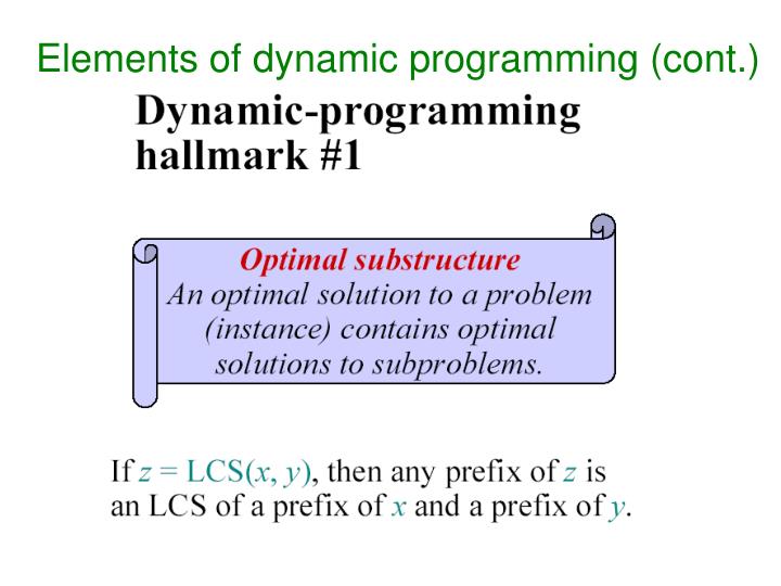 PPT - Dynamic Programming PowerPoint Presentation - ID:3687406