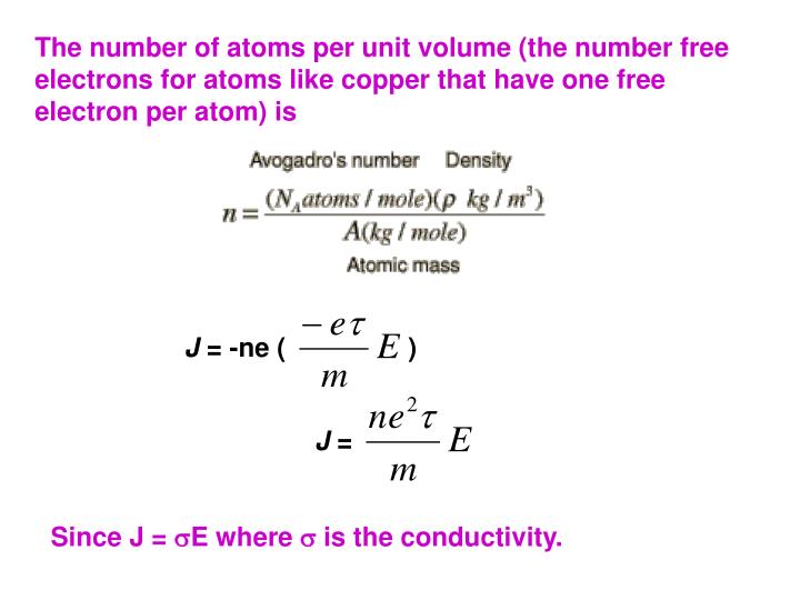 PPT - ELECTRON THEORY OF METALS PowerPoint Presentation - ID:3687751