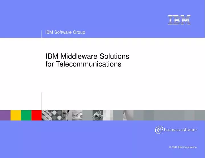 PPT - IBM Middleware Solutions for Telecommunications PowerPoint ...