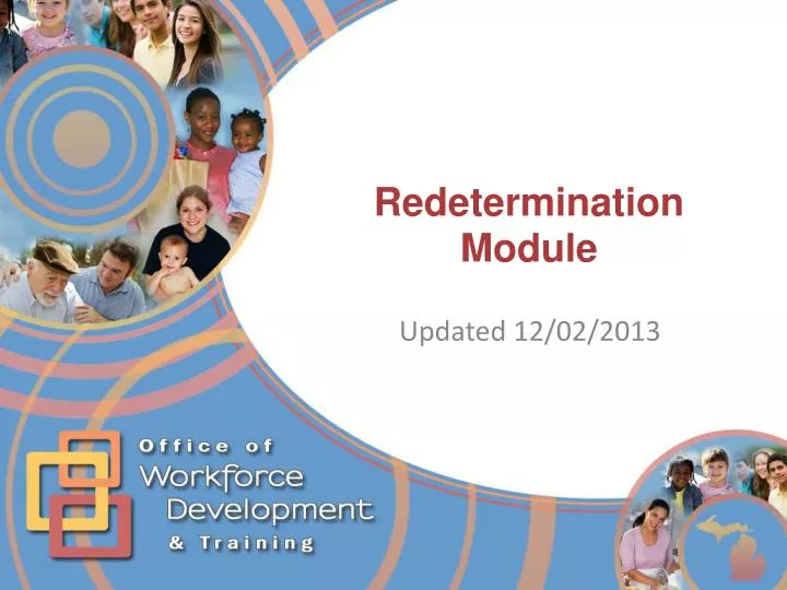 PPT - Redetermination Module PowerPoint Presentation, free download ...