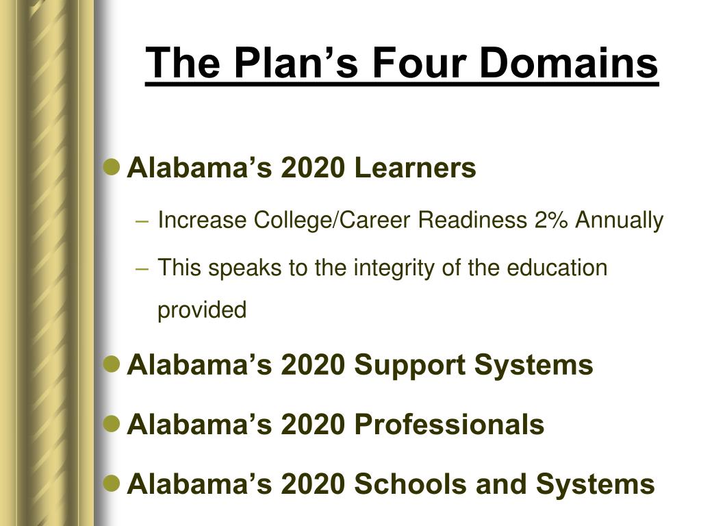 PPT - Overview of Strategic Planning Process to Support Alabama Plan ...