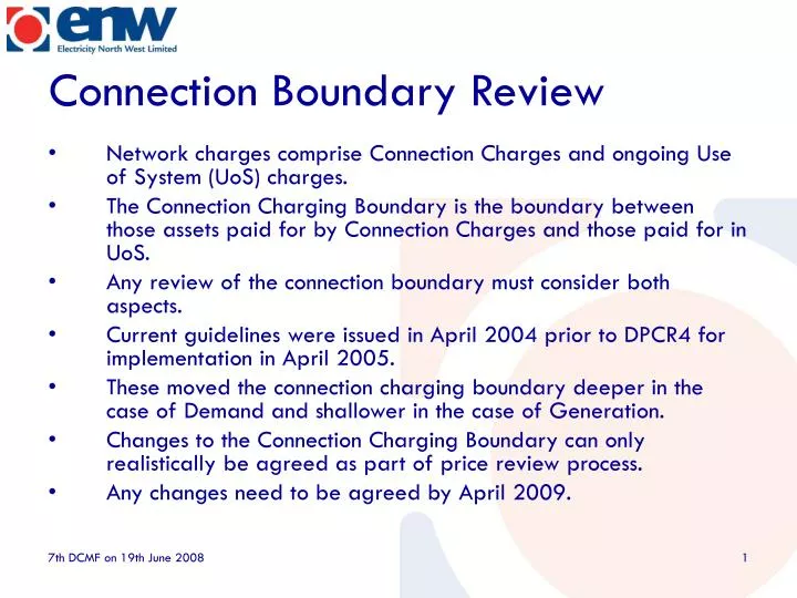 PPT - Connection Boundary Review PowerPoint Presentation, free download ...