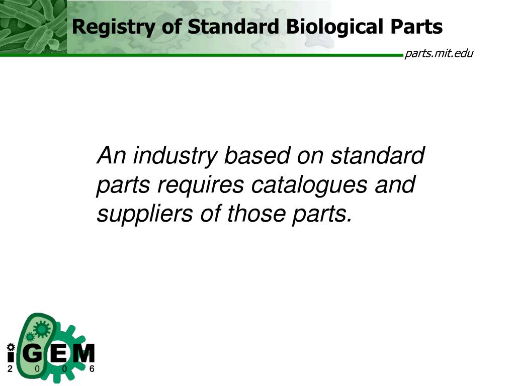 PPT - iGEM & Synthetic Biology International Genetically Engineered ...