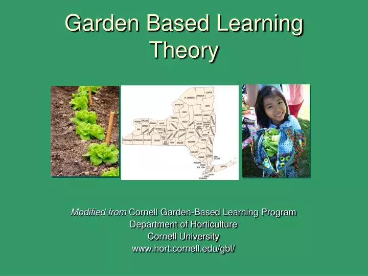 PPT - Garden Based Learning Theory PowerPoint Presentation, free ...