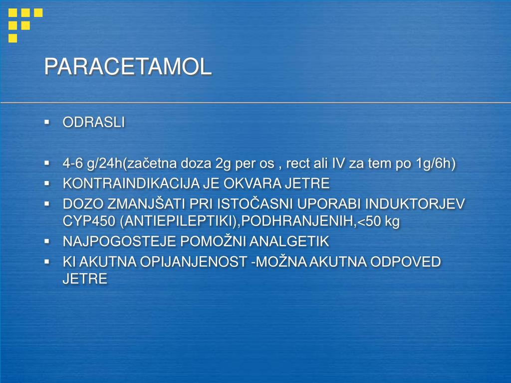 PPT - FARMAKOLO Š KO ZDRAVLJENJE POSTOPERATIVNE BOLEČINE PowerPoint ...