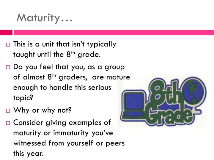 PPT - Maturity… PowerPoint Presentation, free download - ID:3693562