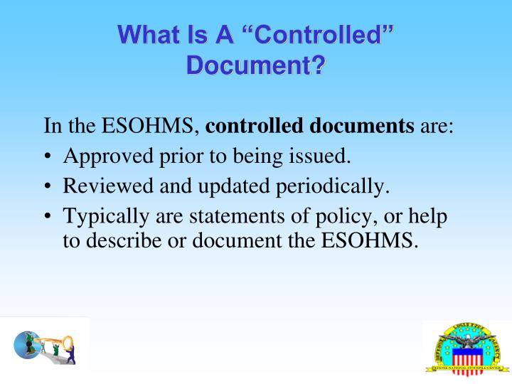 PPT - DOCUMENT CONTROL POLICY TRAINING PowerPoint Presentation - ID:3694160