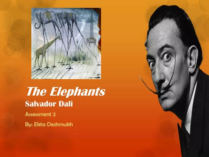 PPT - The Elephants Salvador Dali PowerPoint Presentation, free ...