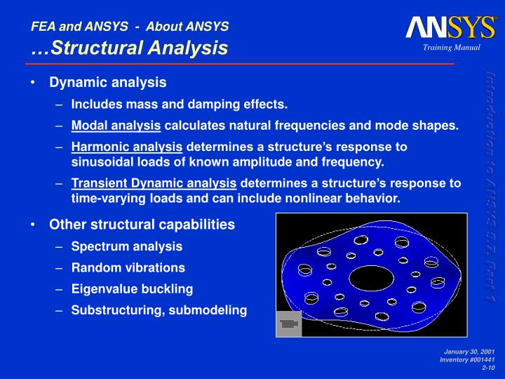 PPT - FEA and ANSYS PowerPoint Presentation - ID:3695703