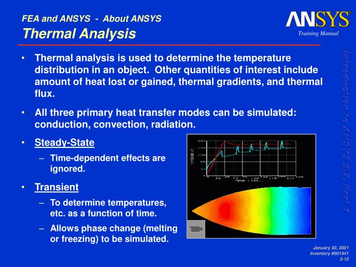 PPT - FEA and ANSYS PowerPoint Presentation - ID:3695703