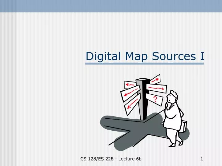 PPT - Digital Map Sources I PowerPoint Presentation, free download - ID ...