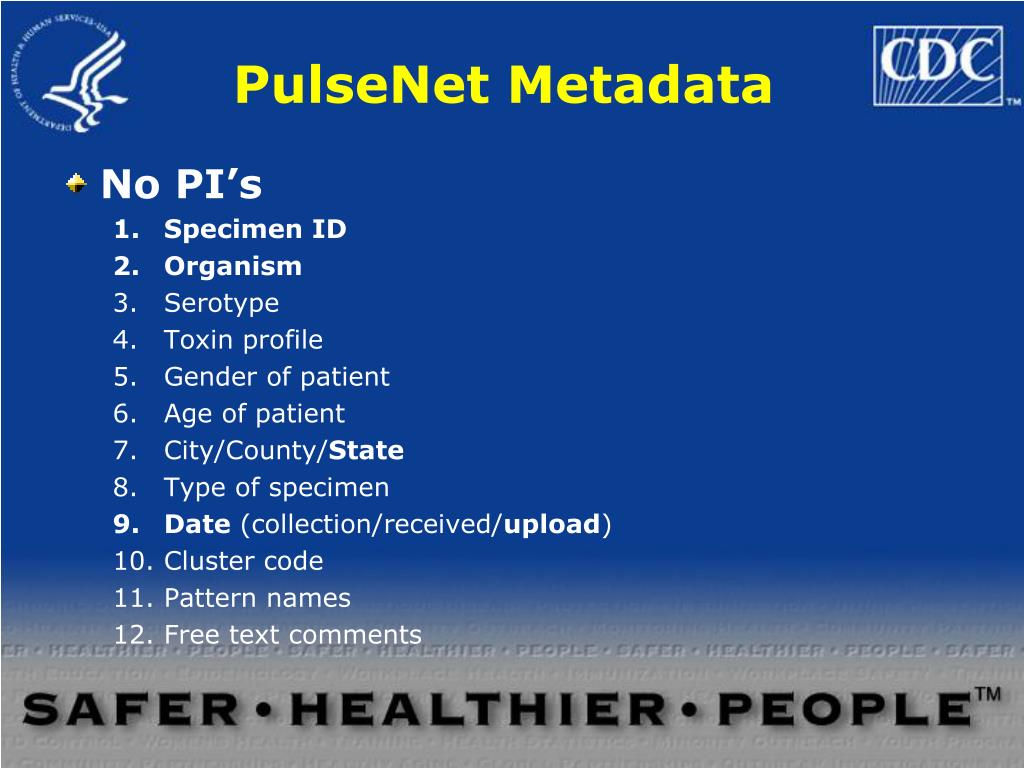 PPT - Molecular Surveillance of Foodborne Infections PowerPoint ...