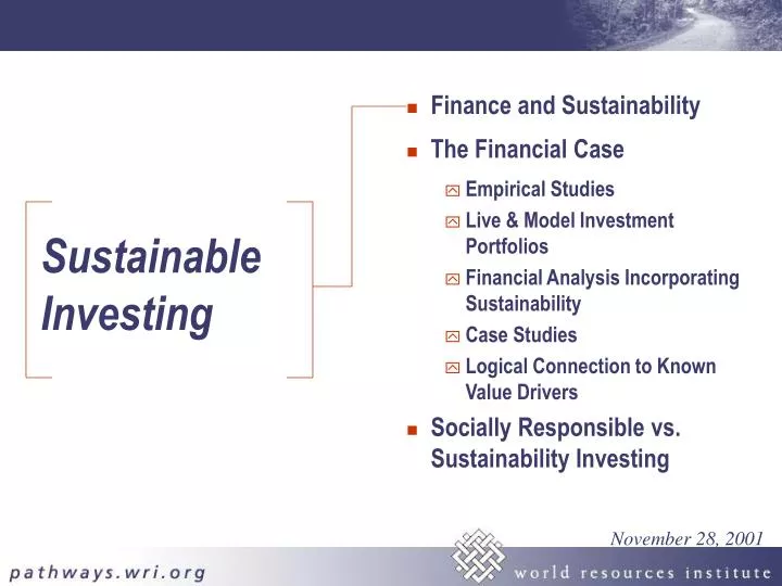 PPT - Sustainable Investing PowerPoint Presentation, free download - ID ... PPT - Sustainable Investing PowerPoint Presentation, free download - ID ...