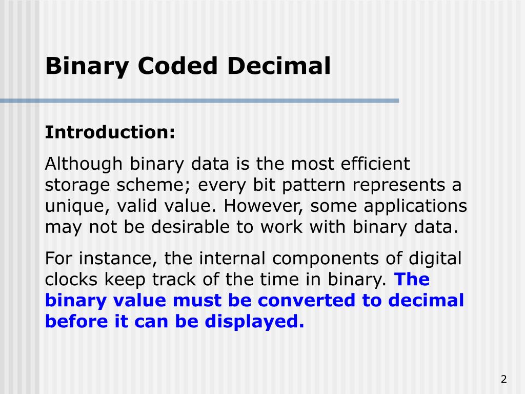 PPT - Binary Coded Decimal PowerPoint Presentation, free download - ID ... PPT - Binary Coded Decimal PowerPoint Presentation, free download - ID ...