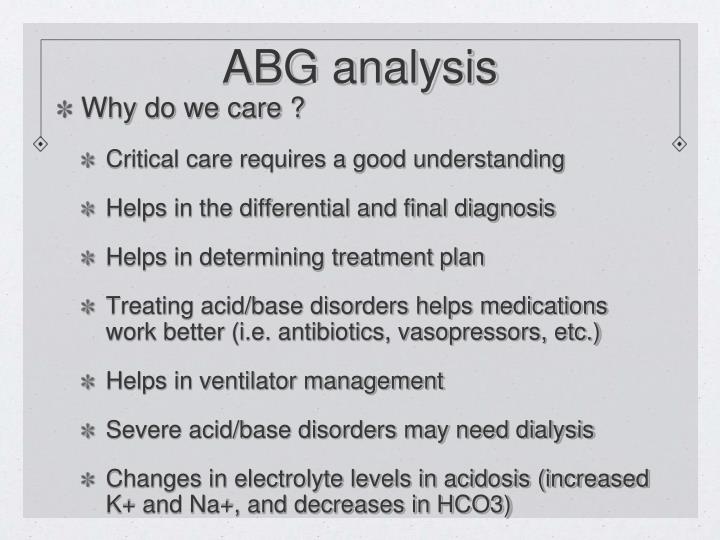 PPT - Arterial Blood Gas Analysis PowerPoint Presentation - ID:3701218