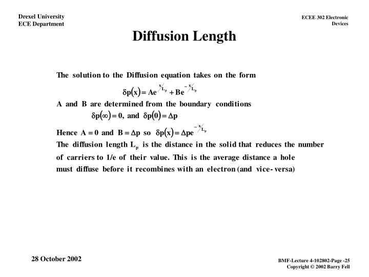 PPT - ECEE 302: Electronic Devices PowerPoint Presentation - ID:3702021
