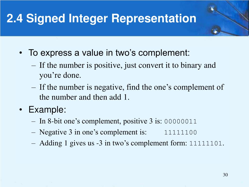Chapter 2 Data Representation In Computer Systems ppt Powerpoint A33