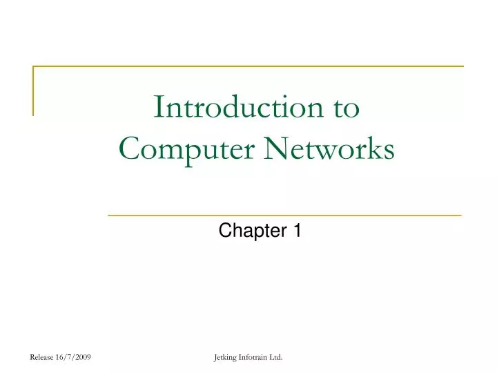 PPT - Introduction to Computer Networks PowerPoint Presentation, free ...