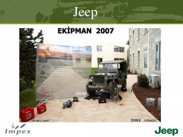 PPT - Jeep PowerPoint Presentation, free download - ID:3703616