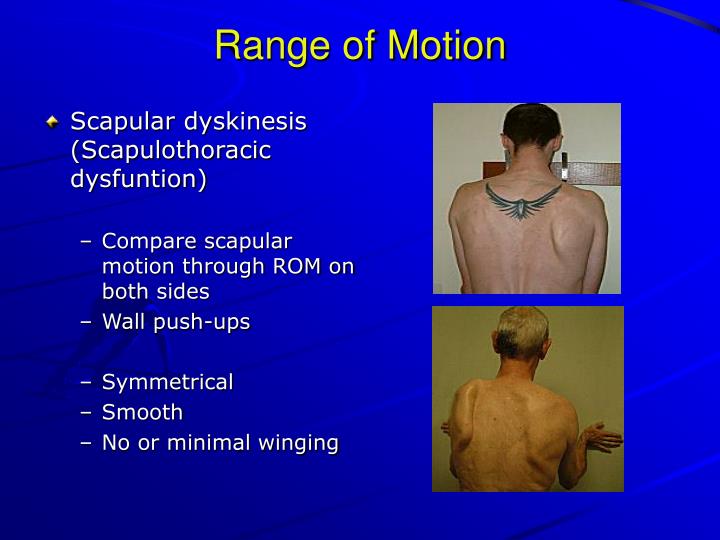 PPT - History & Physical Examination of the Shoulder PowerPoint ...