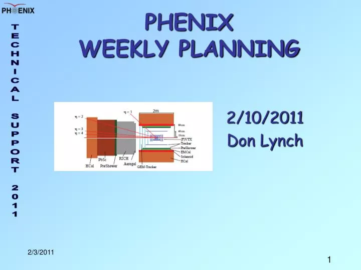 PPT - PHENIX WEEKLY PLANNING PowerPoint Presentation, free download ...
