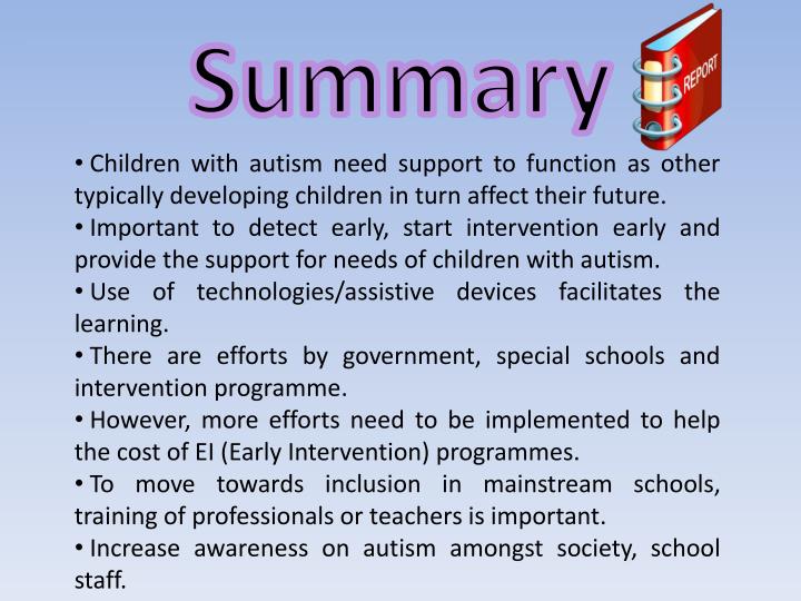 PPT - Autism PowerPoint Presentation - ID:3705453