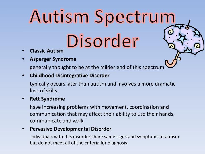 PPT - Autism PowerPoint Presentation - ID:3705453