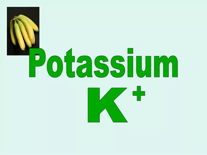 PPT - Potassium PowerPoint Presentation, free download - ID:3705539