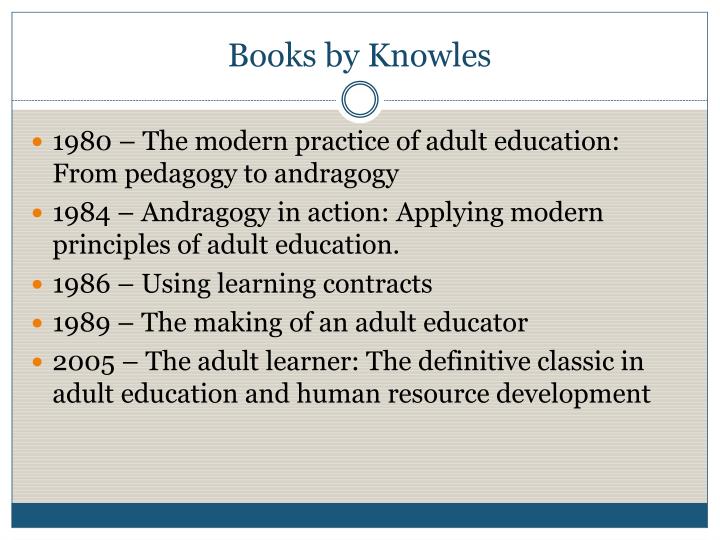 PPT - Portrait of Malcolm Shepherd Knowles (1913-1997) PowerPoint ...