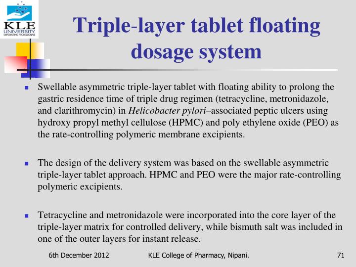 PPT - Controlled Release Oral Drug Delivery System PowerPoint ...