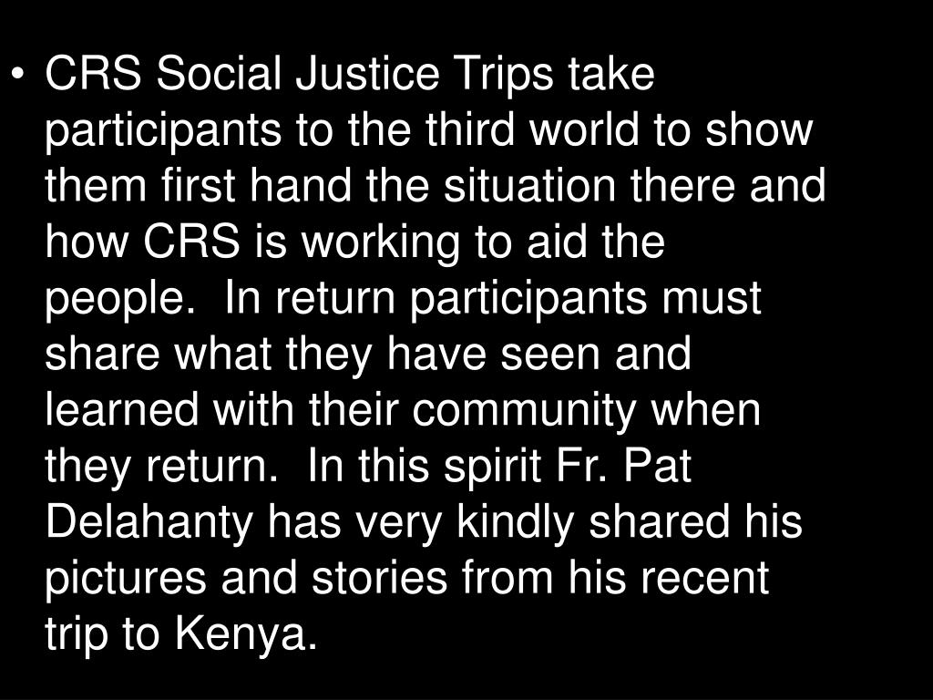 PPT - Fr. Delahanty’s Trip to Kenya with CRS PowerPoint Presentation ...