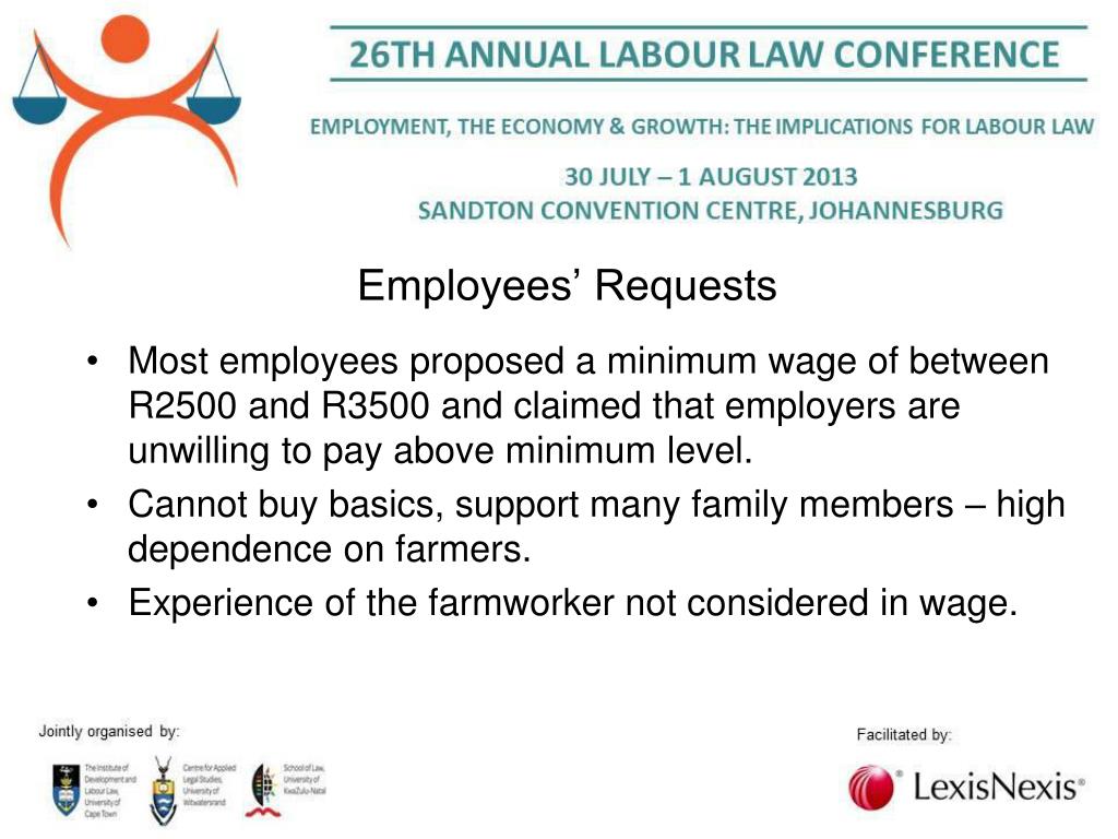 PPT - Ingrid Woolard Chair: Employment Conditions Commission Assisted ...