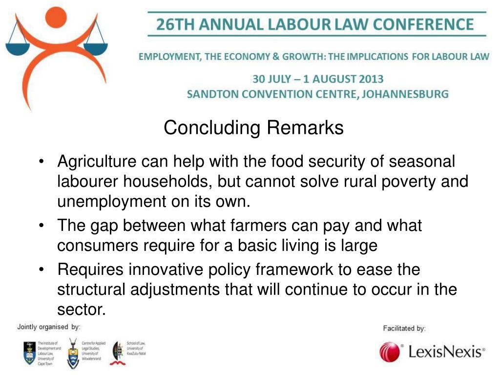 PPT - Ingrid Woolard Chair: Employment Conditions Commission Assisted ...