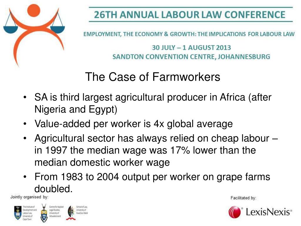 PPT - Ingrid Woolard Chair: Employment Conditions Commission Assisted ...